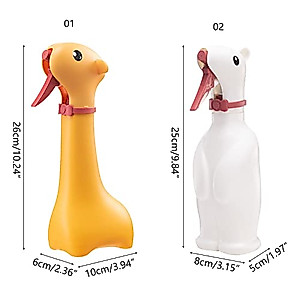 ljhnba Plastic Watering Can Plastic Lightweight Water Sprayer Watering Bottle For House Flower Plant Watering Can Indoor Plant Large