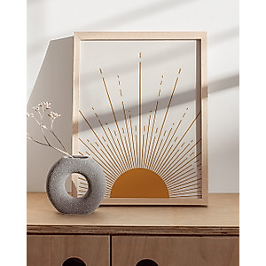 HAUS AND HUES Minimalist Wall Art Mid Century Art Wall Decor Mid Century Modern Decor Contemporary Wall Art Boho Prints Mid Century Wall Decor Boho Wall Art Modern Art Wall Decor (12x16 UNFRAMED)