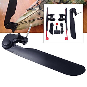 Adjustable Locking Kayak Foot Braces Pedals, with Tail Rudder Direction Steering,Control System Stand for Kayaking Canoe Fishing Boat for Kayaking, Canoe, Fishing Boat