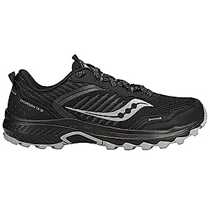Saucony Men's Excursion TR15 Trail Running Shoe, BLACK/SHADOW, 11.5