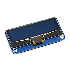 2.23 inch OLED Display HAT Compatible with Raspberry Pi/Jetson Nano/Arduino/STM32, 128×32 Pixels SPI I2C OLED with SSD1305 Driver