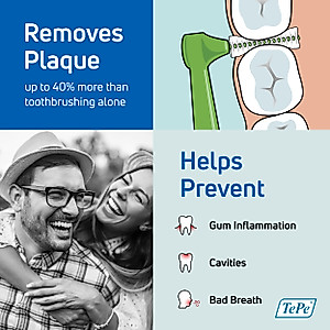 Interdental Brush Angle - Yellow 0.7mm (25 pack)