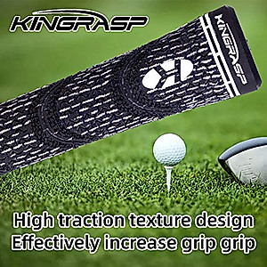 Lehui KINGRASP Golf Grips, Standard/Midsize, Golf Grips Set of 13(Free 13 Tapes), Anti-Slip Rubber Golf Club Grips, 8Colors Optional (red, Standard)
