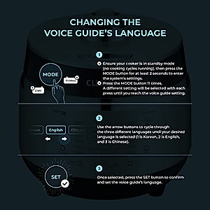 CUCKOO CRP-EHSS0309FG | 3-Cup (Uncooked) Induction Heating Pressure Rice Cooker | 15 Menu Options, Auto-Clean, Voice Guide, Made in Korea | Gold
