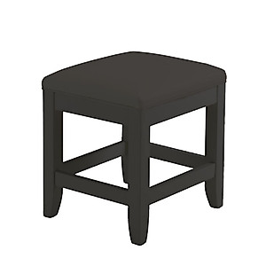 Home Styles Bedford Black Vanity Bench