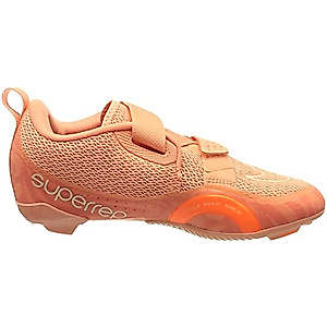 Nike Women's SuperRep Cycle 2 Next Nature Cycling Shoe (Crimson Bliss/Total Orange/Pearl White, us_Footwear_Size_System, Adult, Women, Numeric, Medium, Numeric_7)