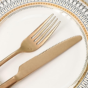 Utensil Sets for Kitchen 24 Pieces Silverware Set for 4 kitchen Utensils Set Utensils Flatware Stainless Steel Mirror Effect Formal Occasions Best Gift Combo Family Gatherings Silvery Z1