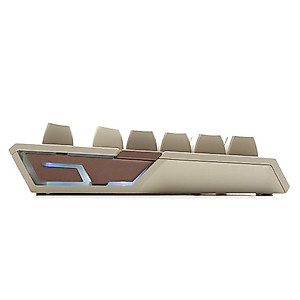 EPOMAKER Ajazz AK510 104 Keys Retro Mechanical Keyboard with PBT SP Spherical Keycaps and RGB Backlight for Gamer, Programmer, Office Work for or iOS Android Windows (Zorro Brown Switch)