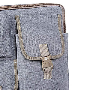 Naroote Art Student Portfolio Case, art portfolio case, Sketch Board Bag, Canva Multifunction Large Art Bag Outdoor Waterproof Art Supply 66 X 50Cm (Gray)