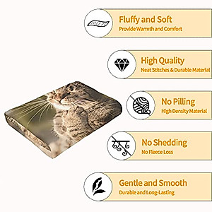 Custom Blankets with Your Photos Text Personalized Soft Throw Blanket fpr Bedroom Living Room Couch Sofa Customized Blankets for Family Birthday Wedding (40 x 30 Inch)