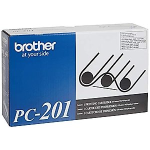 Brother PC-201 -Ink -Cartridge - Black - Retail Packaging