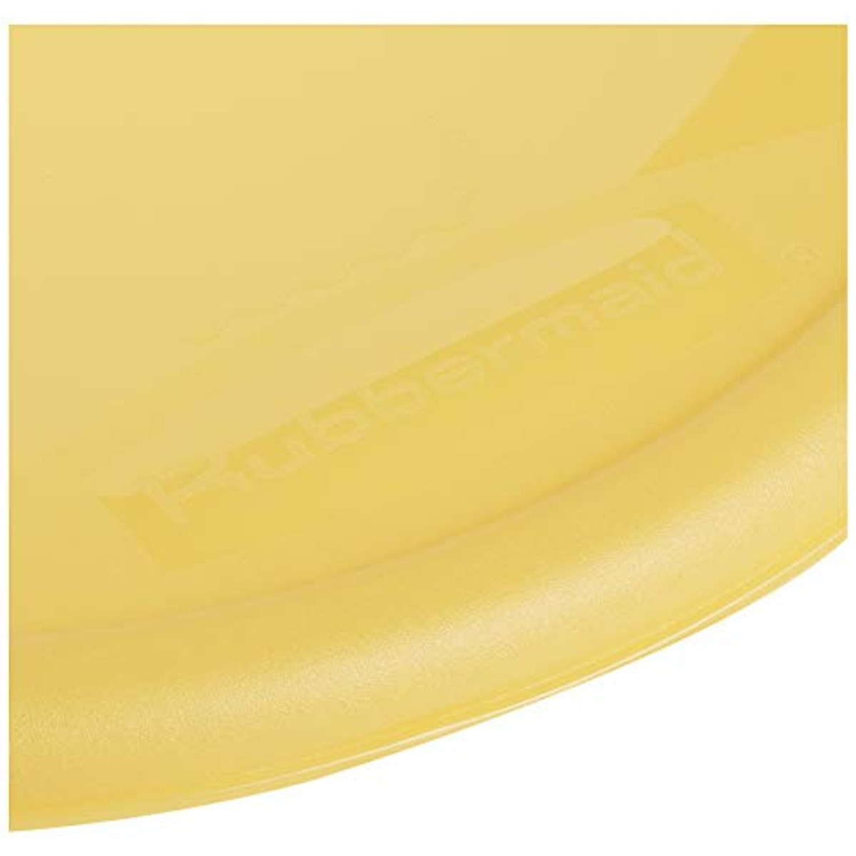 Rubbermaid Commercial Lid (Lid Only)for Round Food Storage Container, Fits 12 Qt. Containers, Yellow (FG573000YEL)