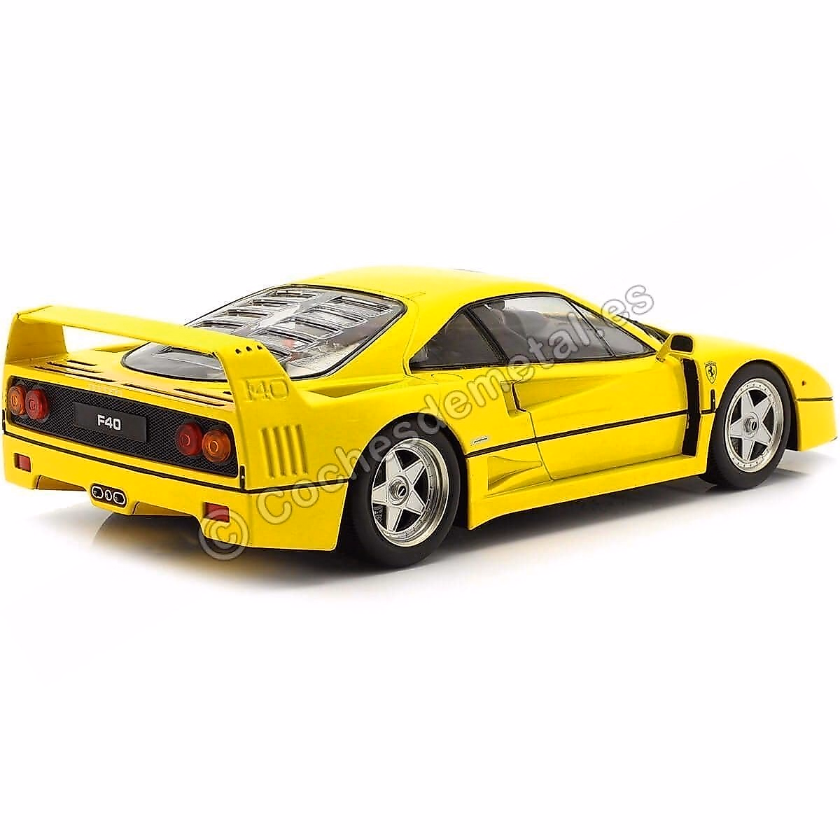KK Scale KKDC180692 - Ferrar. F40 Yellow 1987 - Scale 1/18 - Collectible Model