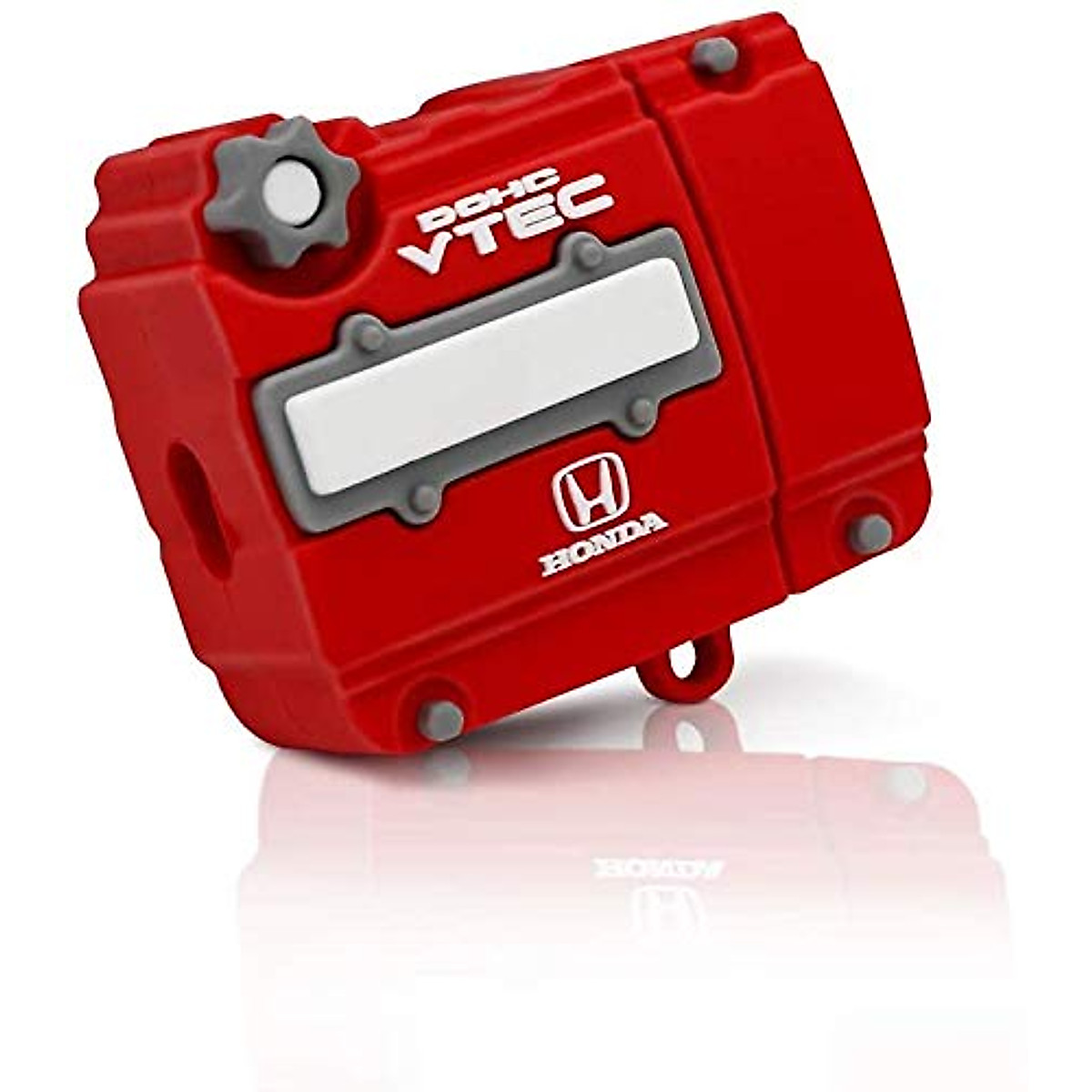 JDMTuning DOHC VTEC Apple Airpods Engine Silicone Case Cover for Protection Fits 1st Gen and 2nd Gen Wireless Charging