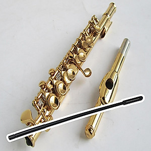 Yibuy Plastic Piccolo Cleaning Rod Piccolo Clean Tool for Musical Part