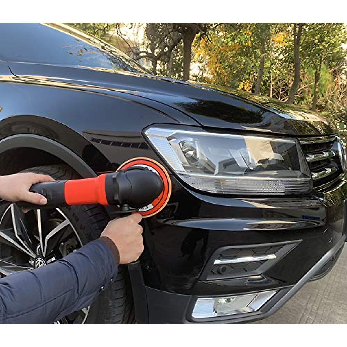 ZOTA Buffer Polisher, 15mm Long-Throw Orbital Polisher, 6-inch Dual Action Polisher 850w Polisher for Car Detailing with Variable Speed Soft Start-RP1506