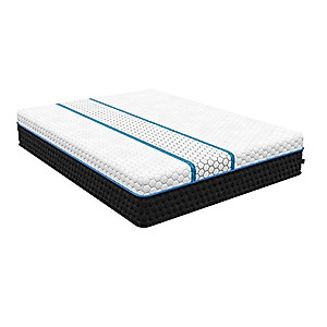 EquaLite Plus Copper Cooled Hybrid Mattress 12-inch, Queen, Firm