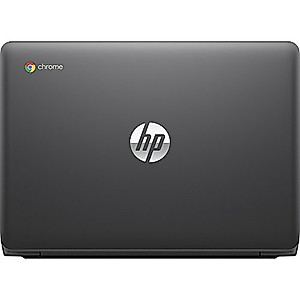 HP 2017 Newest Premium High Performance 11.6-inch Chromebook Intel Celeron Dual-Core Processor 4GB RAM 16GB eMMC Hard Drive 802.11AC WiFi HDMI Webcam Bluetooth 12-Hour Battery Chrome OS-Black