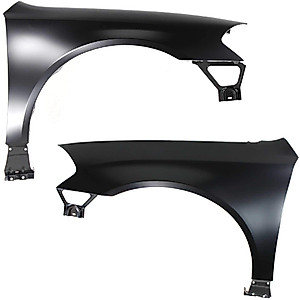 Garage-Pro Fender Set of 2 Compatible with 2006-2013 Chevrolet Impala Primed Front, Driver and Passenger Side