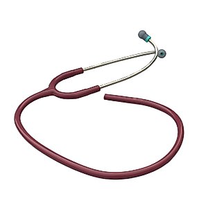 Compatible Replacement Tube by CardioTubes fits Littmann(r) Classic II SE(r) standard Stethoscopes - 5mm BURGUNDY TUBING
