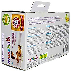 Munchkin Disposable Changing Pads 18" X 26.75" -10 Each (Pack of 3) [Health and Beauty]