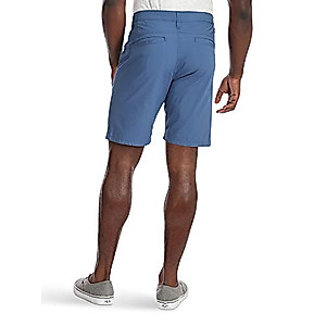 Wrangler Authentics Men's Performance Comfort Flex Flat Front Short, Galaxy Blue, 42