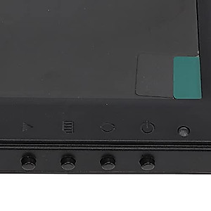 Shanrya 8 Inch TFT LED Monitor, 8 Inch Mini Monitor Remote Control 1024x768 Resolution Amazing Viewing Experience for Computer (US Plug)