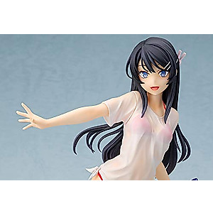 Chara-Ani Rascal Does Not Dream of Bunny Girl Senpai: Mai Sakurajima (Water Gun Date Ver.) 1:7 Scale PVC Figure