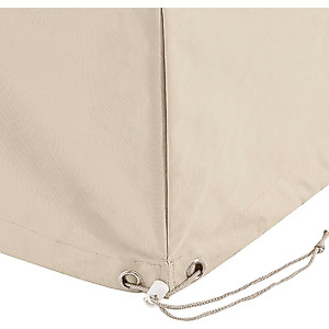 Crosley Furniture Patio Furniture Covers, Waterproof 3-Piece Cover Set for Outdoor Chairs and Bistro Table, Tan