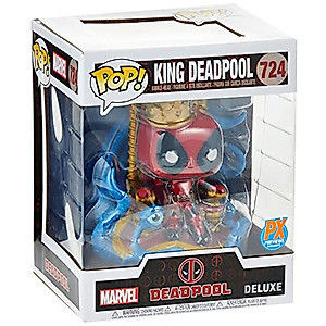 Pop! Deluxe Marvel Heroes King Deadpool on Throne Vinyl Figure