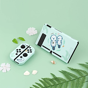 GeekShare Protective Case Slim Cover Case for Nintendo Switch and Joy-Con - Shock-Absorption and Anti-Scratch (Sea Otter)