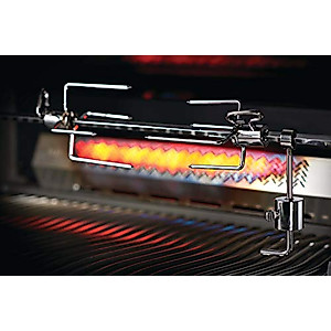 Napoleon P500RSIBPSS-3 Prestige 500 RSIB Propane Gas Grill, sq. in + Infrared Side and Rear Burner, Stainless Steel