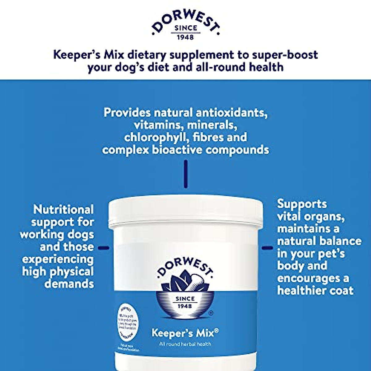 Dorwest Keepers Mix (Pot Size: 500G)
