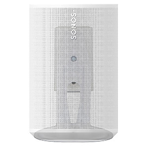 Sanus Speaker Wall Mount for Sonos Era 100™ - Swivel & Tilt Speaker Mount with Easy 15-Minute Install - Single White Sonos Speaker Mount