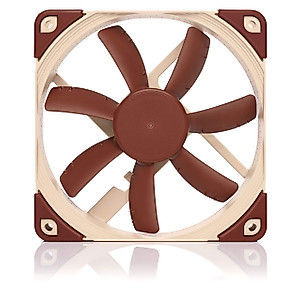Noctua NF-S12A PWM, Premium Quiet Fan, 4-Pin (120mm, Brown)
