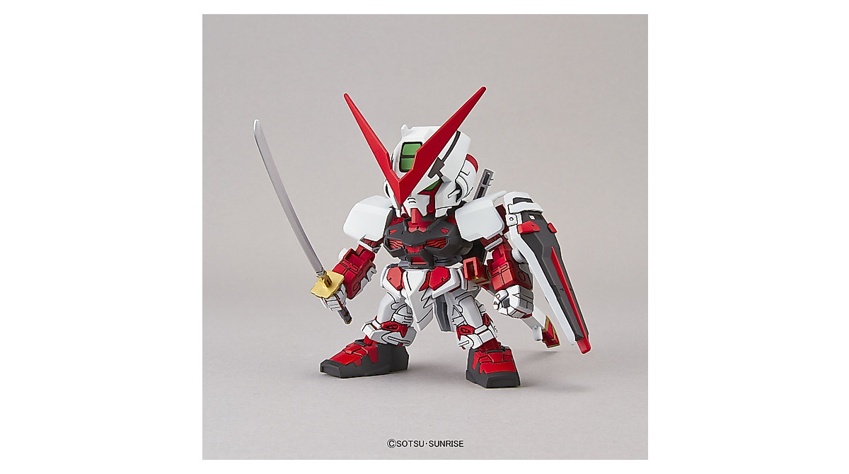 Bandai HG SD Astray Red Frame Model Kit - Easy No-Glue Build