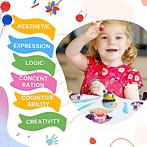 Air Dry Clay 50 Colors, Modeling Clay for Kids, DIY Model Magic Clay, Molding Clay Kit with Sculpting Tools, Non-Sticky Soft and Super Light, Arts and Crafts Gift for Boys Girls Kids.