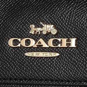 Coach Rowan Leather Satchel Crossbody Purse - #F79946 - IM/Black