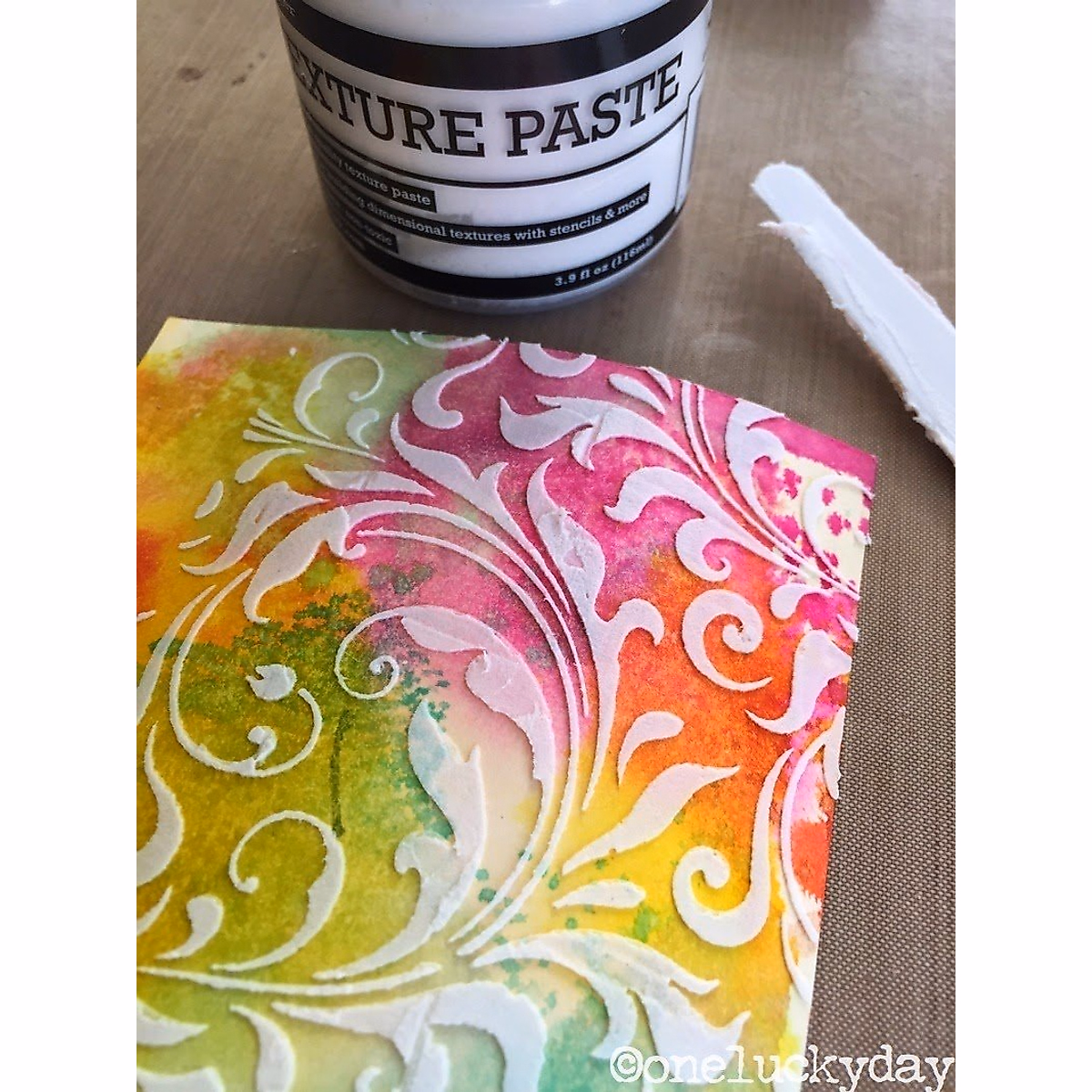 Ranger Texture Paste 4oz-Opaque -INK4444