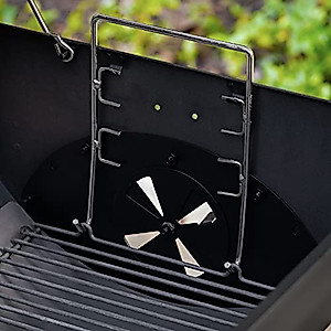 Char-Griller 2137 Outlaw Charcoal Grill, 950 Square Inch, Black