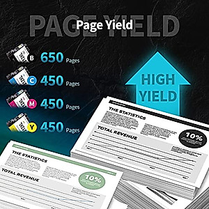 212XL Ink Cartridges Remanufactured Epson 212 Ink Cartridges for Epson 212XL T212XL for use with Expression Home XP-4100 XP-4105 Workforce WF-2850 WF-2830 Printer (4-Pack)
