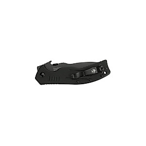 Kershaw Emerson CQC-8K Tactical Folding Pocket Knife, Large 3.5 inch Tanto Blade, G10 Handle, 5.3 oz, 6044TBLK, Black