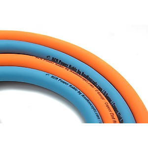 KnuKonceptz KCA Kandy Kable Neon Blue 4 Gauge Power Wire (Sold in 10 Foot increments)