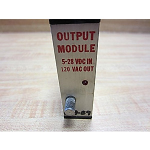 TEXAS INSTRUMENTS PLC 5MT12-20AL Output Module, 50/60 HZ, 120 VAC Output, Discontinued by Manufacturer, 3 AMP, 5-28 VDC Input