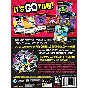Cryptozoic Entertainment Teen Titans Go DBG Board Game