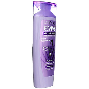 L'Oreal Paris Elvive Volume Filler Thickening Shampoo, 12.6 fl oz (4 pack) (Bundle)