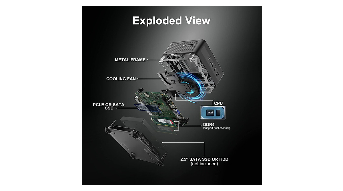 Intel NUC 11 i7 with 32GB RAM and 1TB SSD | Compact Powerful PC