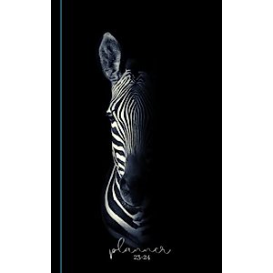 2023-2024 PLANNER: "ZEBRA" Weekly planner. September 2023 to August 2024. Weekly. Annual, monthly and weekly calendar. Timetable. 6 x 9 inches. 139 pages.