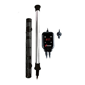 Finnex HMH 100 Watt Digital Titanium Aquarium Heater, Black (HMH-100S)