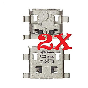 ePartSolution Wholesale 2X Replacement for BLU M8L Plus Tablet Micro USB Charger Charging Port Dock Connector USB Port USA (2pcs)